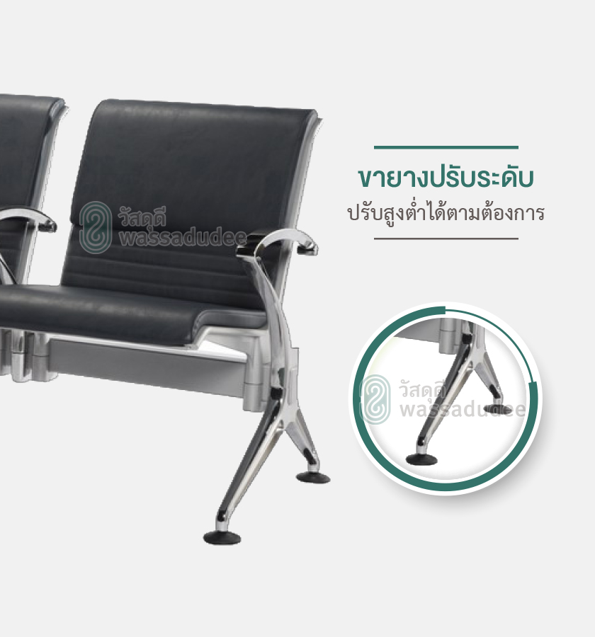 เก้าอี้แถว 2 ที่นั่ง ROW CHAIR 2 SEAT รุ่น TREX-02 เก้าอี้แถวพนักพิงและ ...